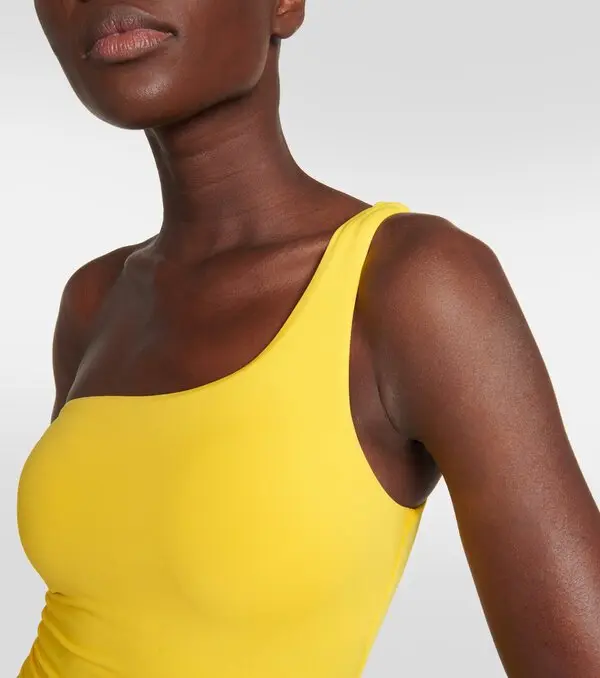 Melissa Odabash Bodrum One-shoulder One-piece Swimsuit - Yellow