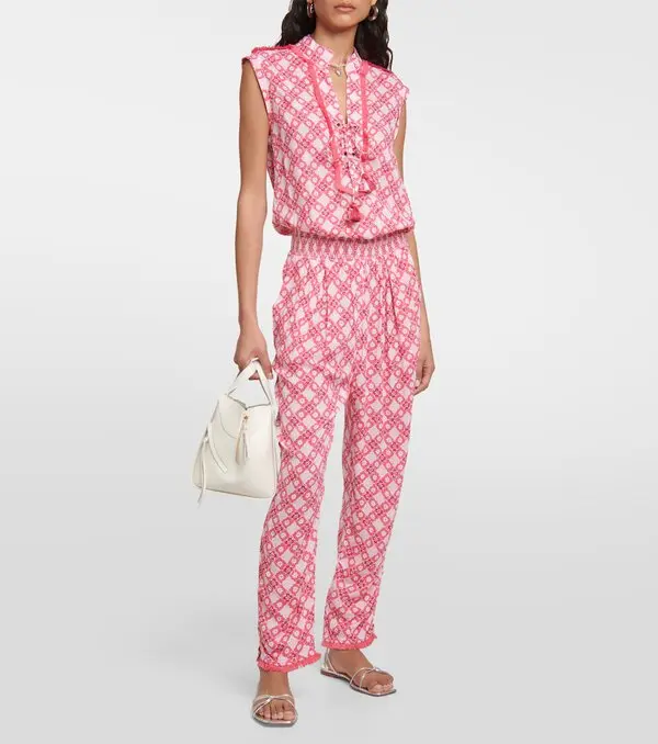 Poupette St Barth Donna Printed Jumpsuit