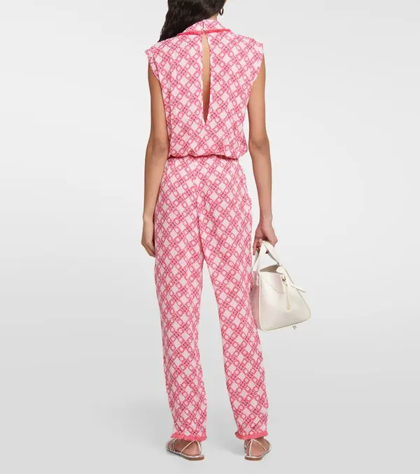 Poupette St Barth Donna Printed Jumpsuit