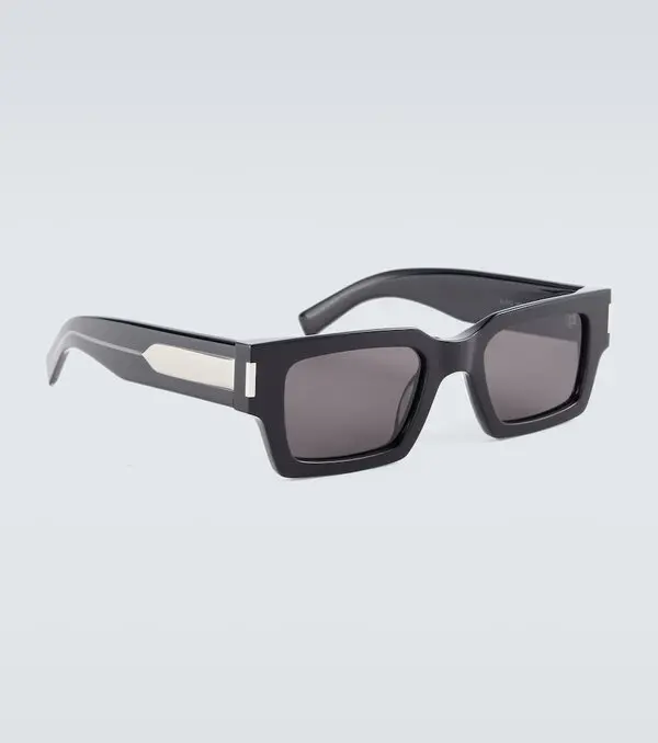 Saint Laurent Rectangular Sunglasses - Black