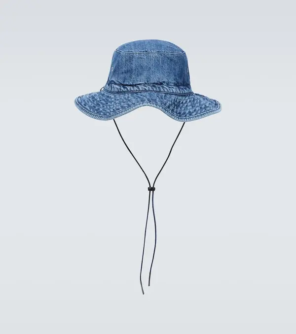 Our Legacy Space Denim Bucket Hat - Blue