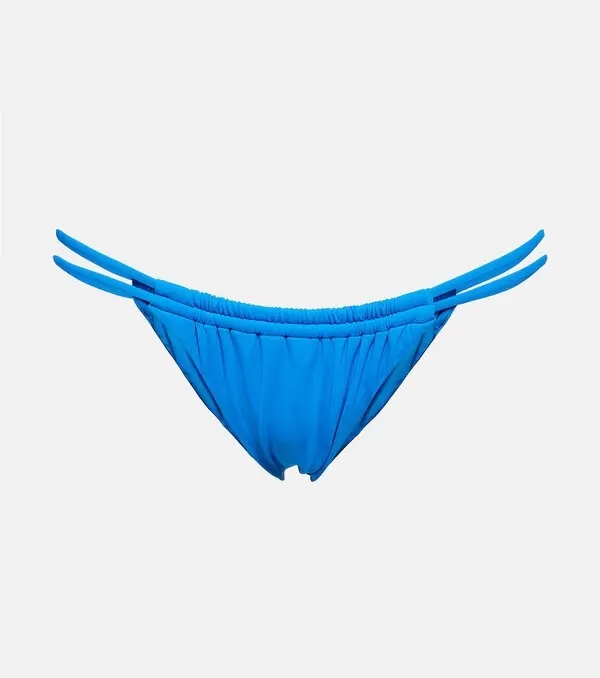 Melissa Odabash Luxor High-rise Bikini Bottom - Blue