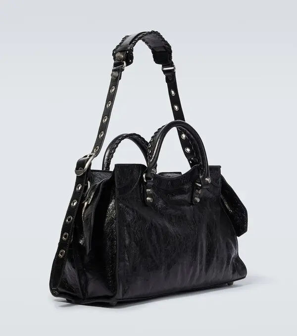 Balenciaga Neo Classic Large Leather Bag - Black | Editorialist