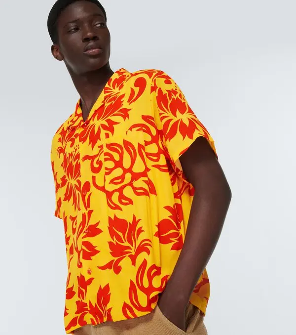 ERL Printed Shirt - Red