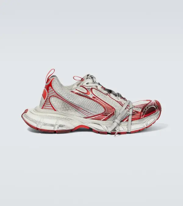 Balenciaga 3xl Mesh Sneakers - Red