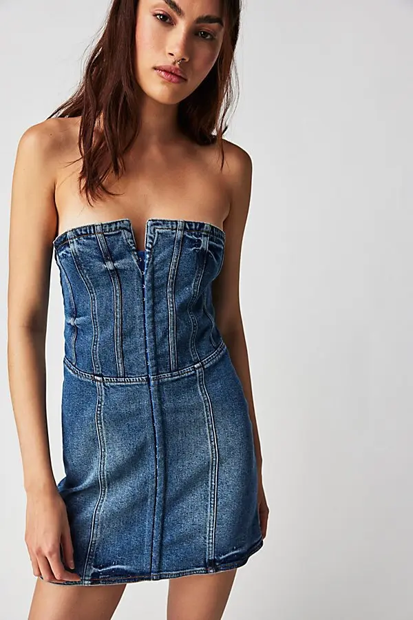 renfri denim dress Retrofte - Renfri Denim Dress