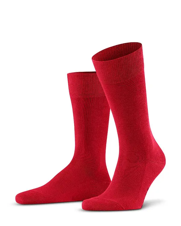 Falke Family Cotton Blend Socks - Scarlet