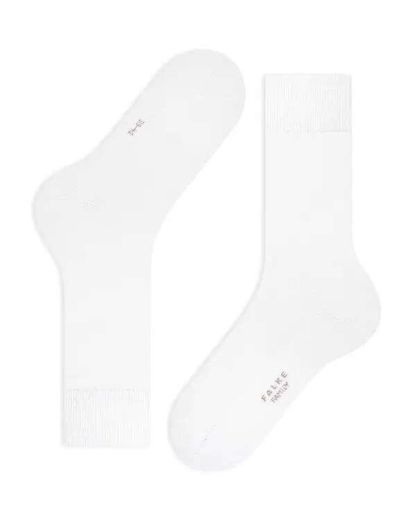 Falke Family Cotton Blend Socks - White