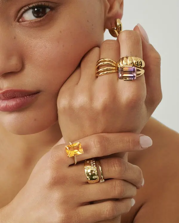 Bloomingdale'S Diamond Bezel Band