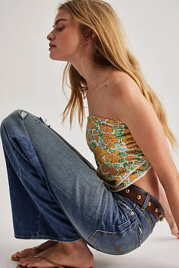 Denimist Teri Wide-leg Jeans - Apsley Blue
