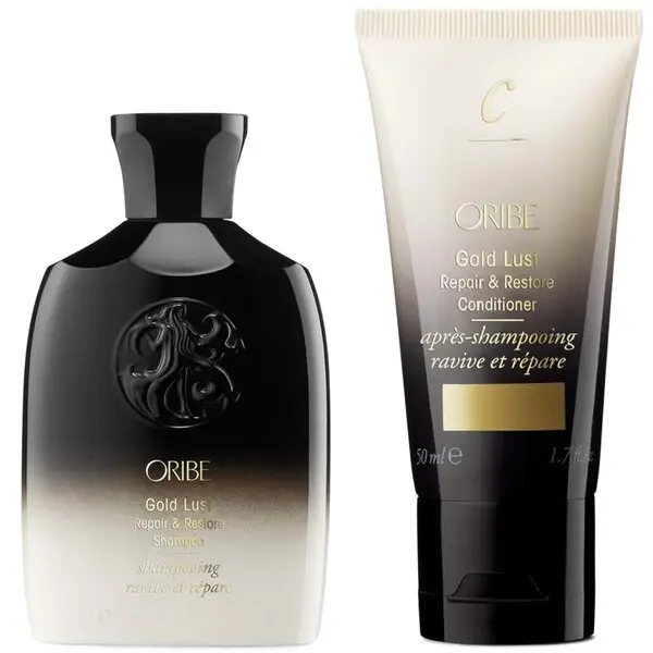 Oribe Gold Lust Repair And Restore Shampoo And Conditioner Travel Bundle - One-color