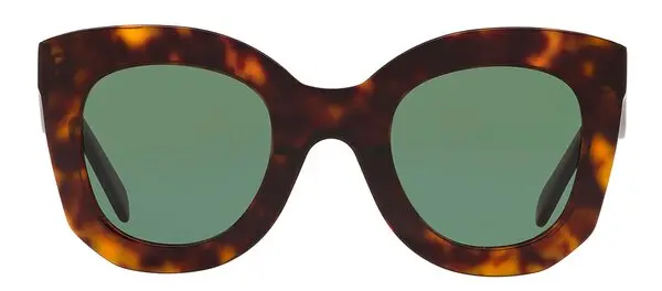 Celine CL4005IN Tortoise Shell Sunglasses Celine | Accessories | Celine Oversized Round Tortoise Shell  main image 2