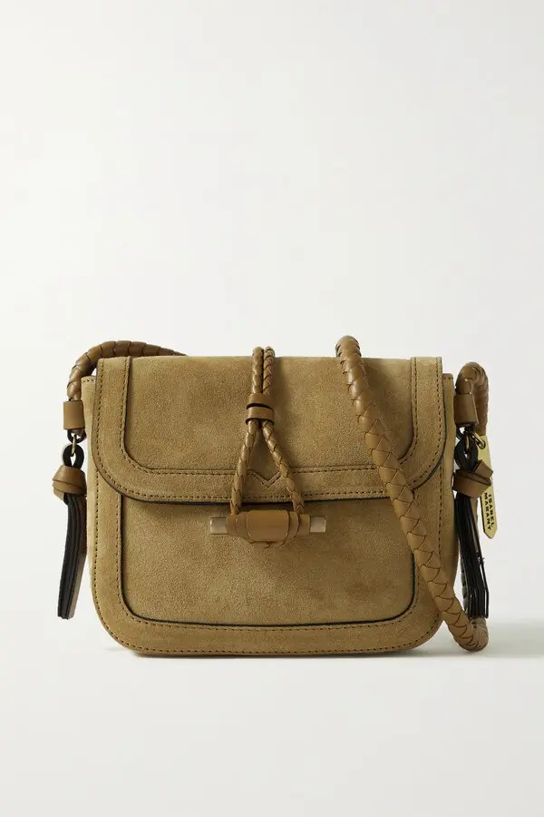 Isabel Marant Vigo Suede Shoulder Bag