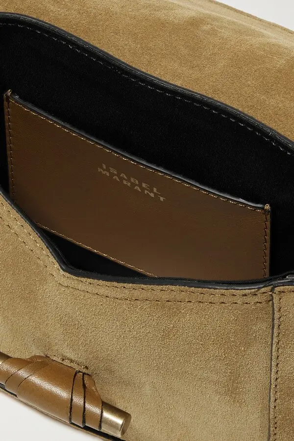 Isabel Marant Vigo Suede Shoulder Bag