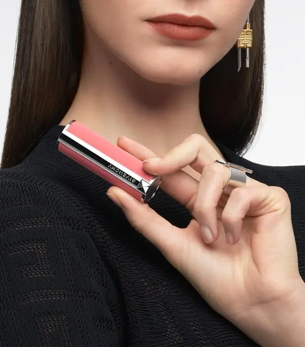 Givenchy Le Rouge Sheer Velvet Refillable Matte Lipstick - Orange