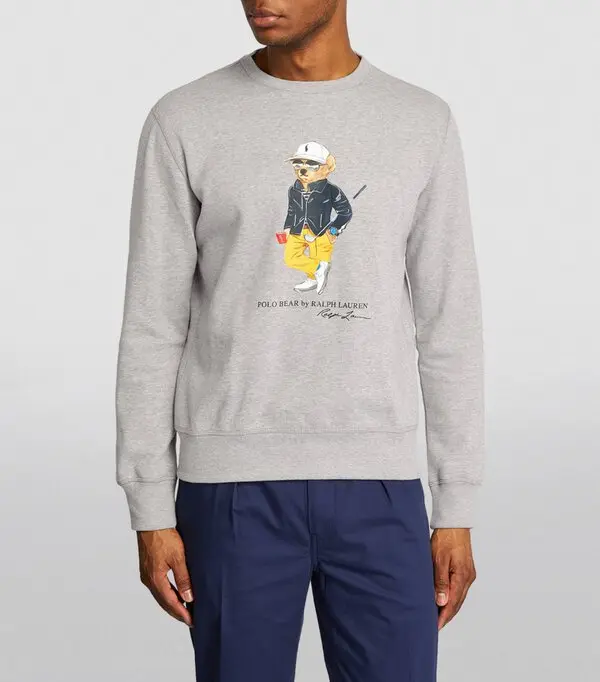 Ralph Lauren Rlx Polo Bear Sweatshirt In Grey - 37% Off | Editorialist