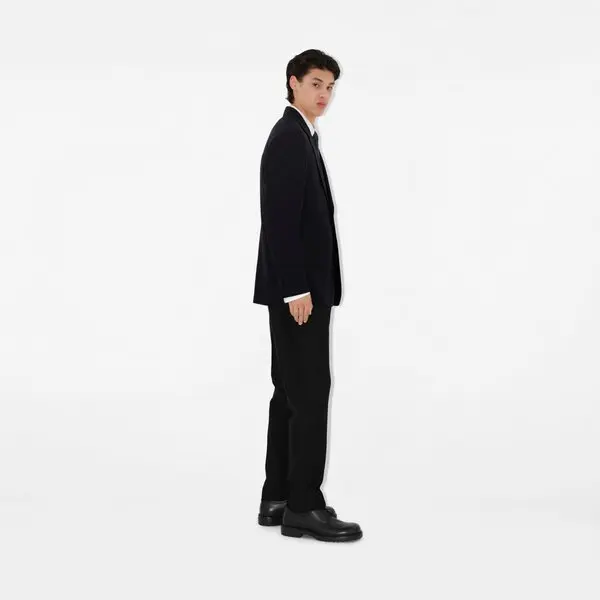 Burberry Wool Tailored Jacket - Black
