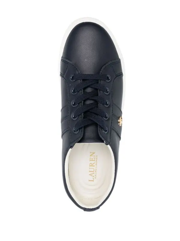 Ralph Lauren Janson Ii Low-top Sneakers - Blue