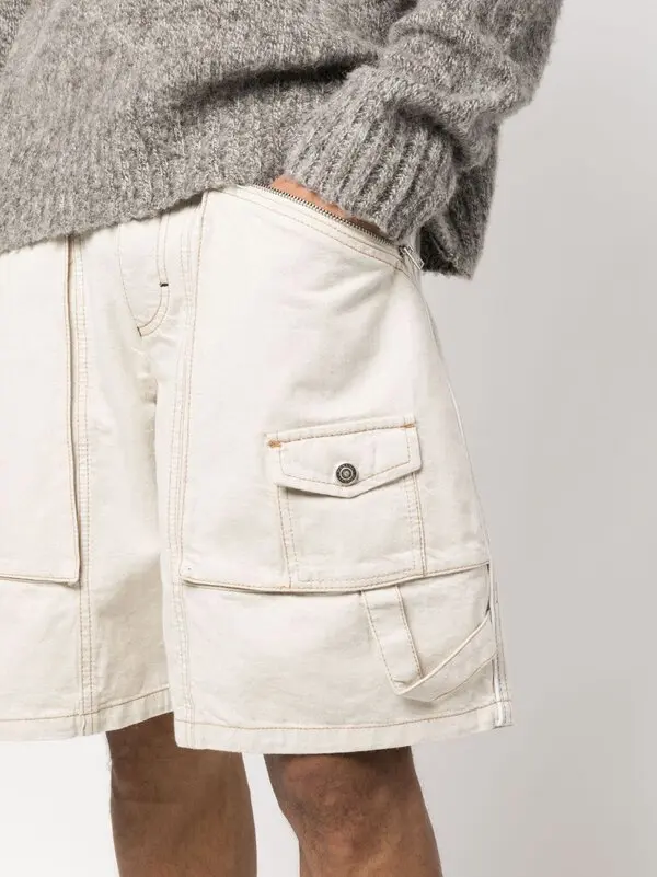MARANT Peio Bermuda Shorts - Neutrals