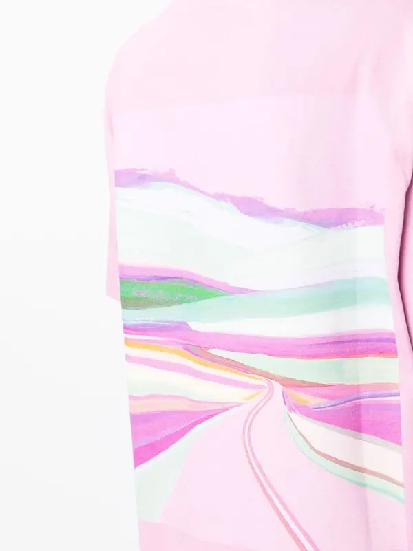 Khrisjoy Graphic-print T-shirt - Pink