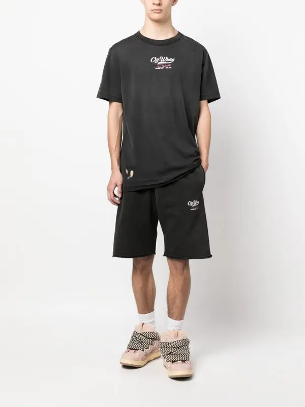 Off-White Logo-print Cotton T-shirt