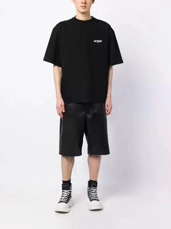 We11Done Logo Cotton T-shirt