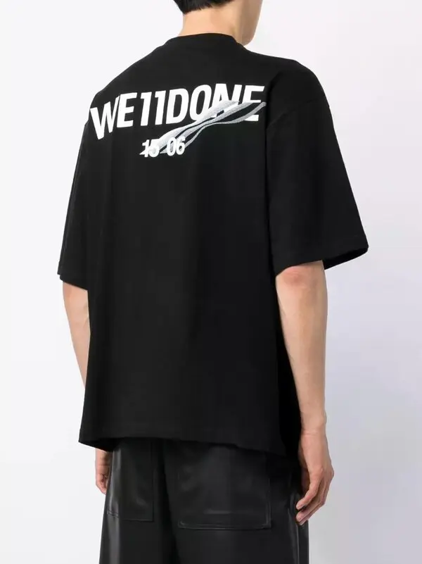 We11Done Logo Cotton T-shirt
