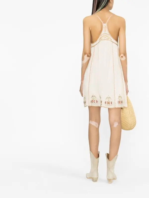 Isabel Marant Étoile Bretty Minidress - Neutrals