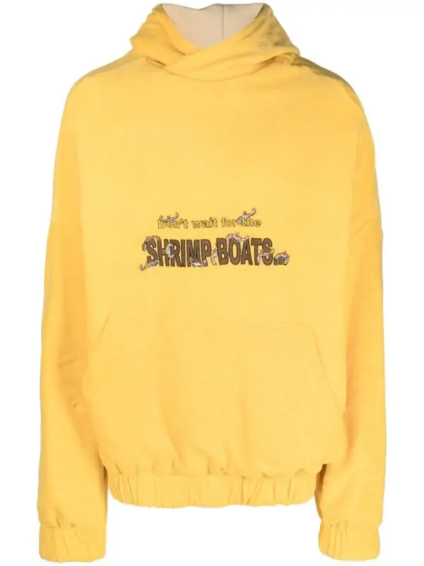 ROBYN LYNCH Oversized Embroidered Hoodie