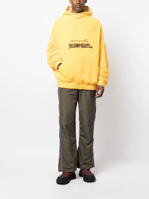 ROBYN LYNCH Oversized Embroidered Hoodie