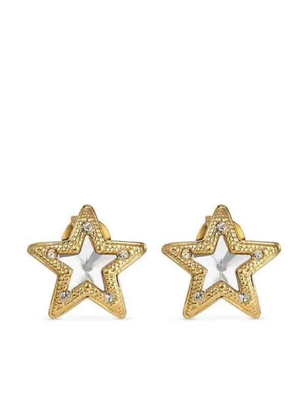 JIMMY CHOO Jc Star Stud Earrings - Gold