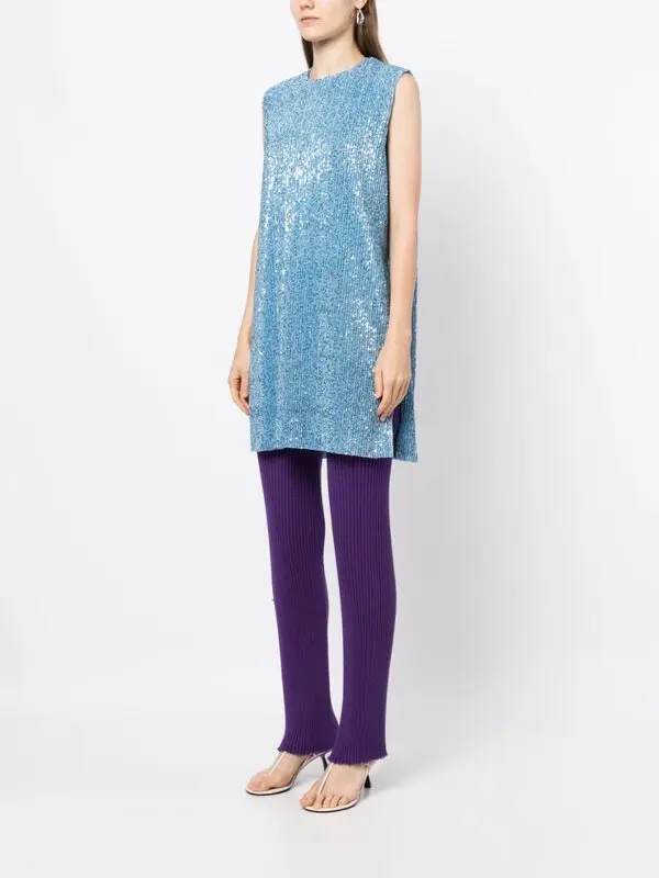 Stine Goya Isha Sequin-embellished Tunic Top