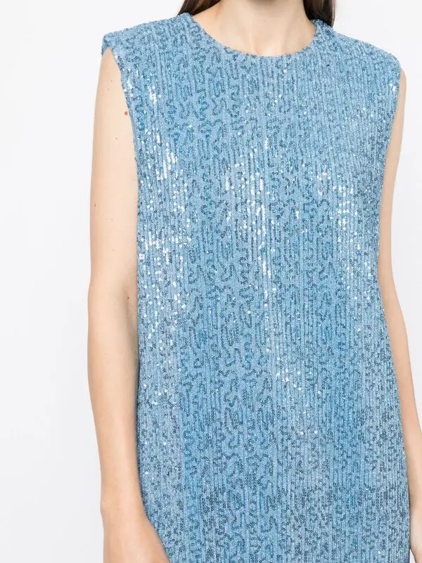 Stine Goya Isha Sequin-embellished Tunic Top