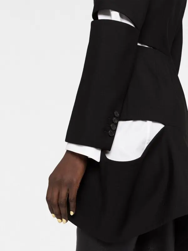 Alexander McQueen Cut-out Blazer Dress