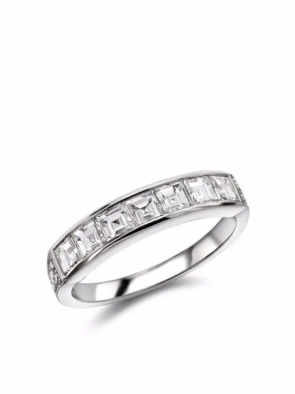 PRAGNELL Platinum Diamond Band Ring