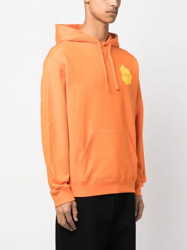 OBJECTS IV LIFE Logo-print Long-sleeve Hoodie