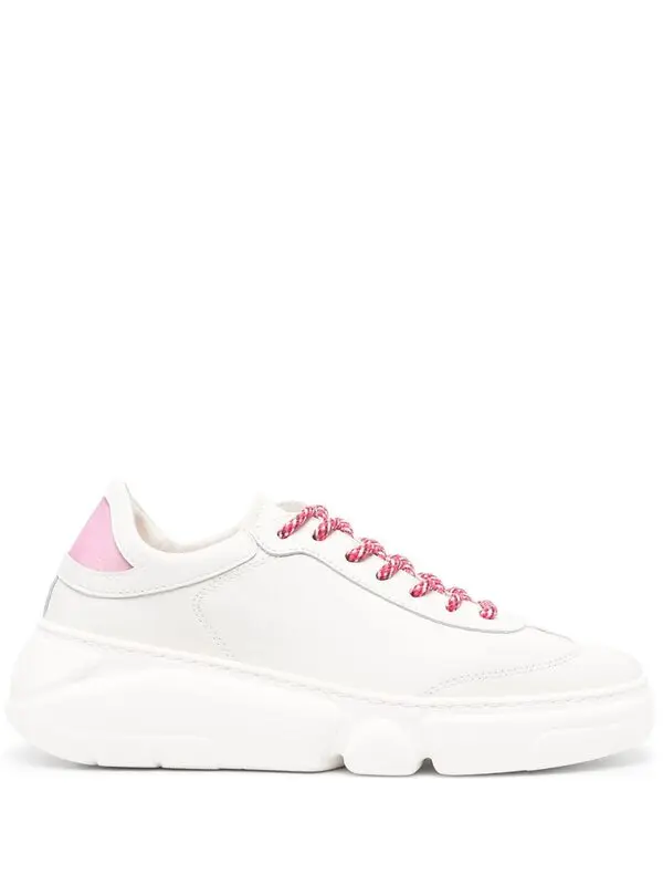 Agl Emilie Leather Low-top Sneakers - Neutrals