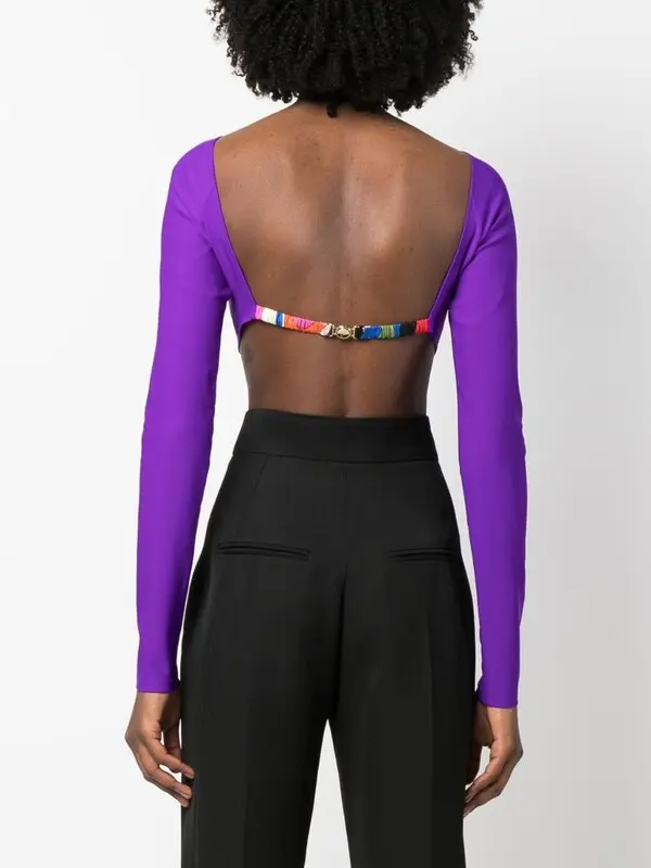 Emilio Pucci Iride-print Cropped Top
