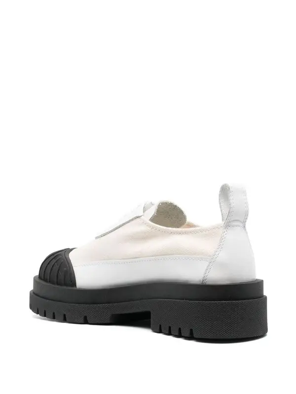 Plan C Canvas Oxford Shoes