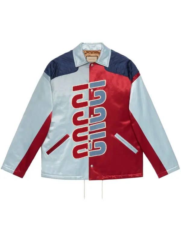 Gucci Logo-patch Shirt Jacket