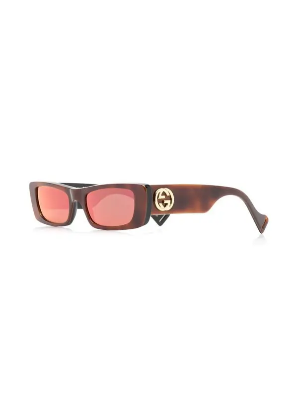 Gucci Rectangular Frame Sunglasses