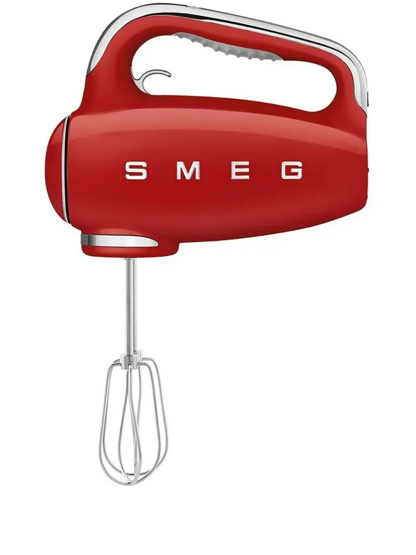 SMEG Retro-style Electric Hand Mixer - Red