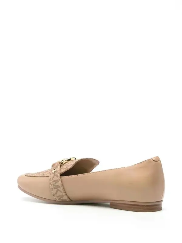 Michael Kors Rory Leather Loafers - Neutrals