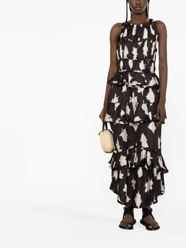 Ulla Johnson Serafina Floral Silk Gown