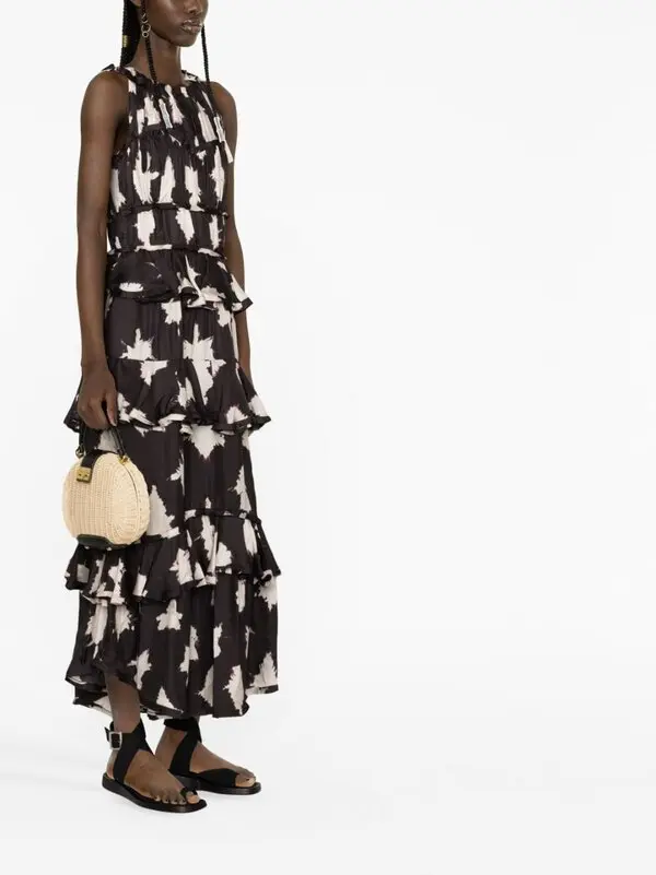 Ulla Johnson Serafina Floral Silk Gown