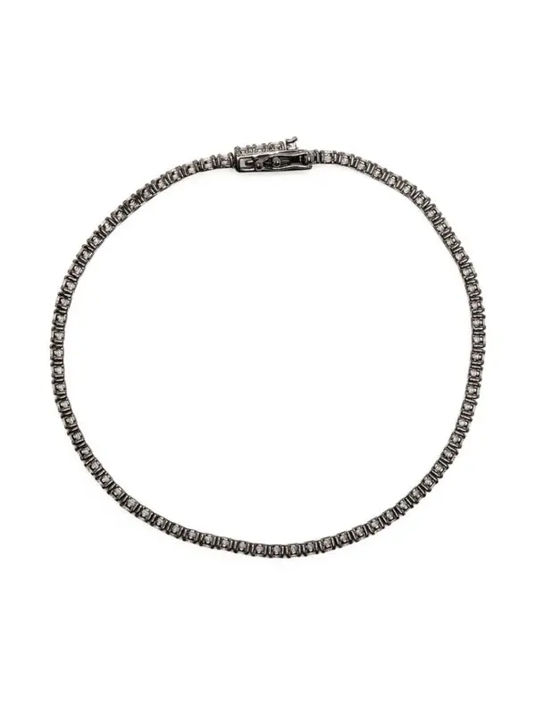 Shay 18k White Gold Diamond Bracelet - Silver