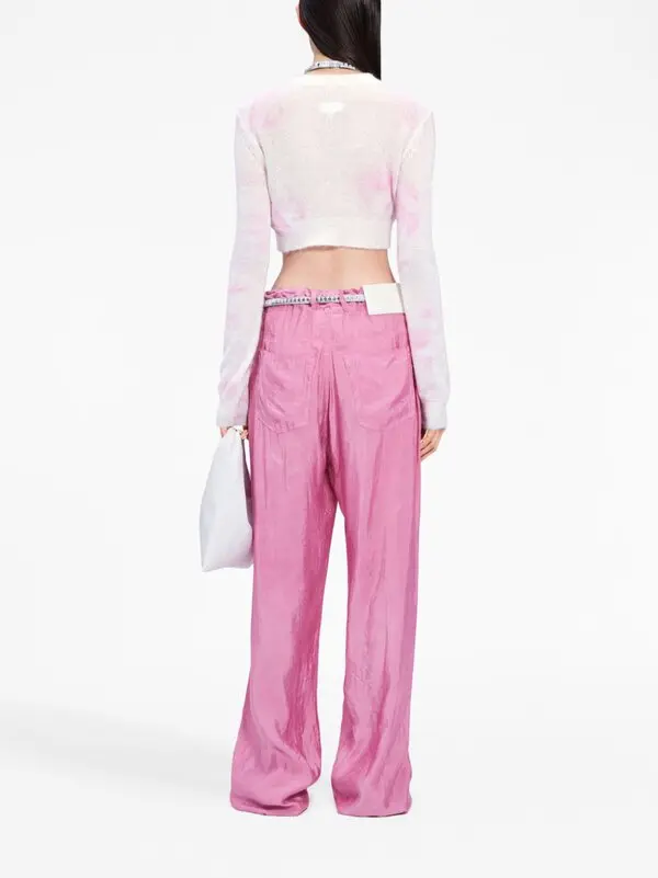 MAISON MARGIELA Tie-dye Cropped Jumper