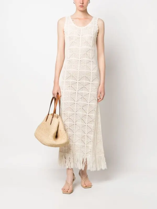 Rodebjer Crochet Knitted Dress