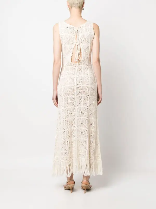 Rodebjer Crochet Knitted Dress