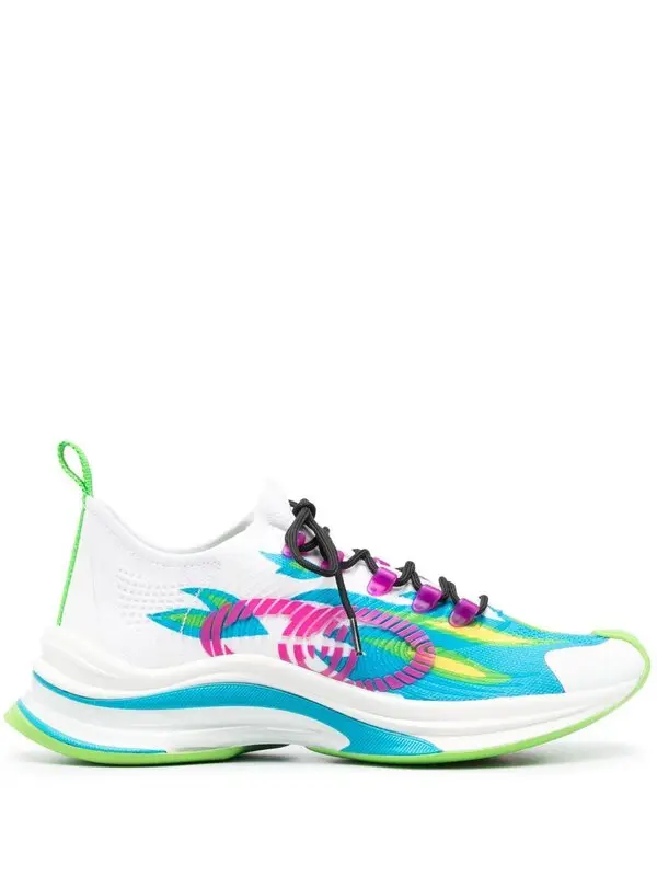 Gucci Run Low-top Sneakers - White